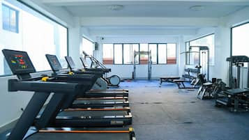 Apartamento, 2 quartos, acessível, varanda | Academia de ginástica