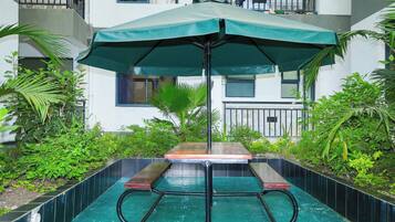 Apartamento, 2 quartos, acessível, varanda | Terraço/pátio