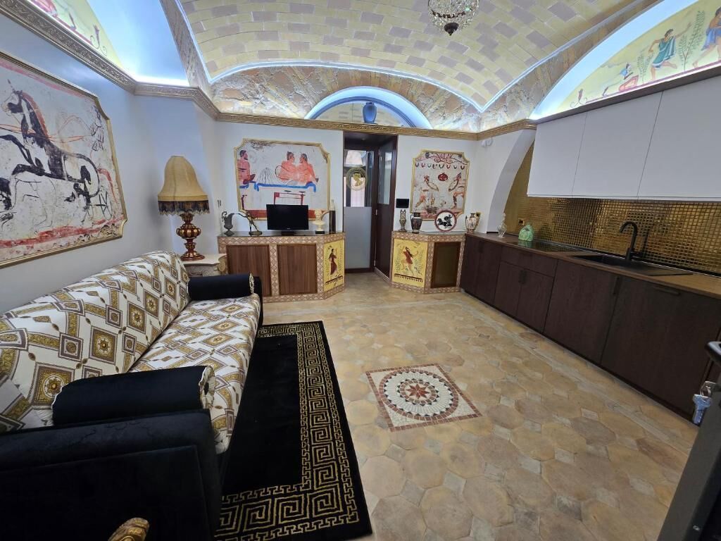 Apartamento Deluxe | Sala de estar