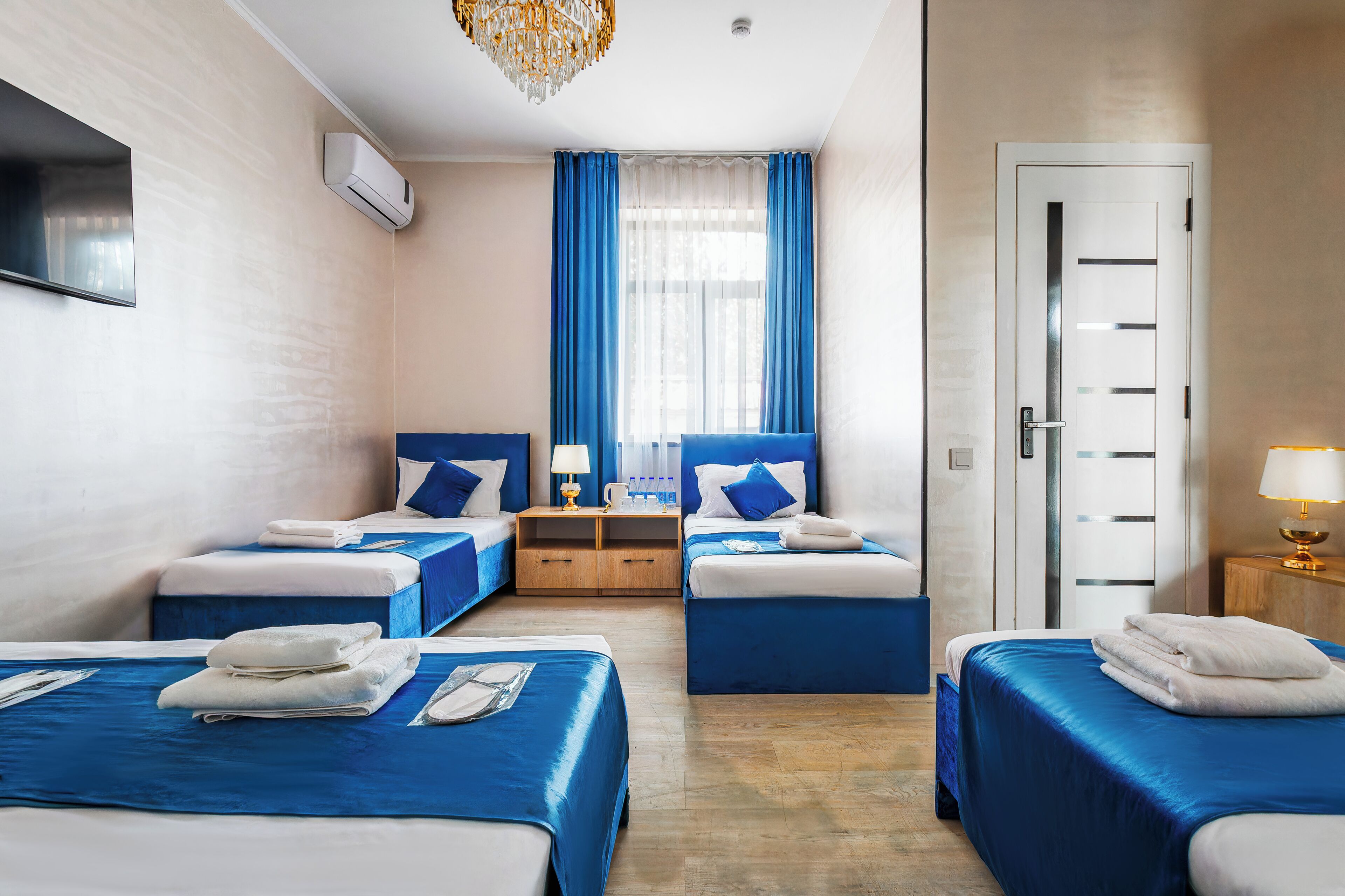 Quarto Familiar, Vista para a cidade | Wi-fi grátis 