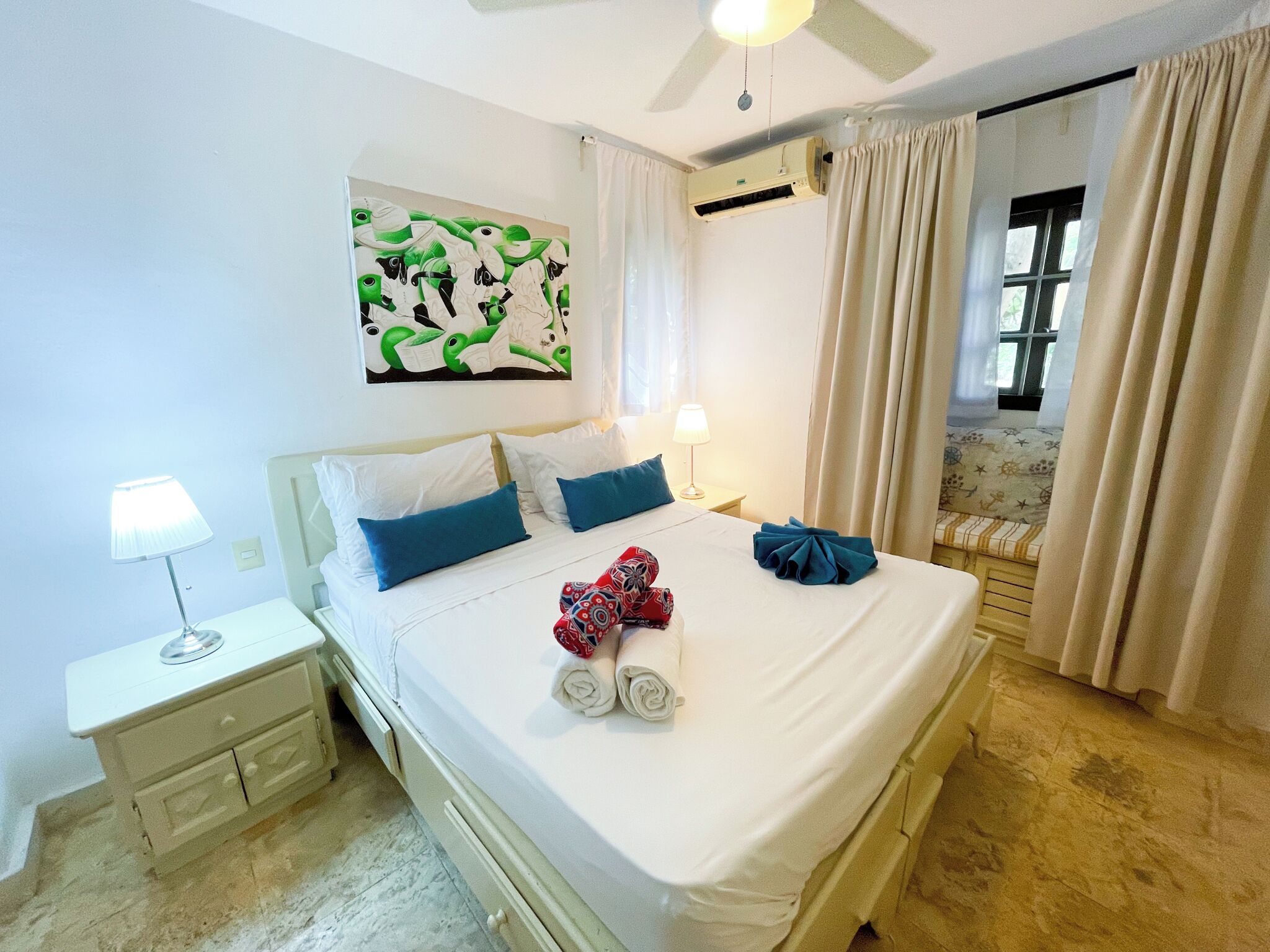 Villa Comfort, vista para o jardim | Cofre no quarto, Wi-fi grátis, roupa de cama fornecida 