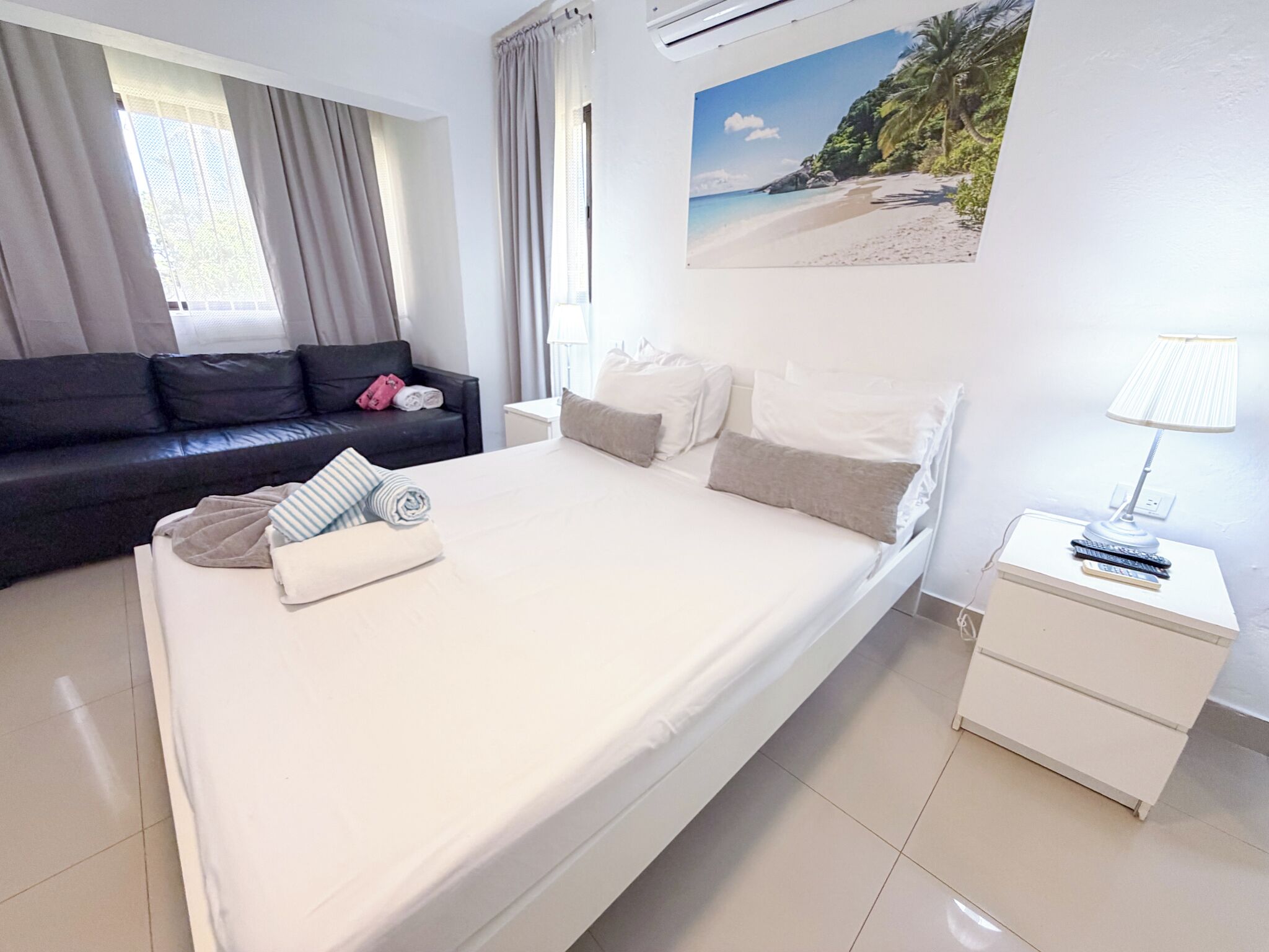 Villa Standard, 2 quartos, junto ao jardim | Cofre no quarto, Wi-fi grátis, roupa de cama fornecida 