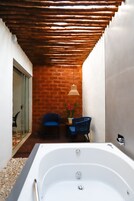 Quarto Duplo de Luxo, vista para o jardim | Interior