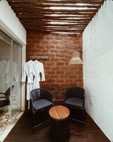 Quarto Duplo de Luxo, vista para o jardim | Interior