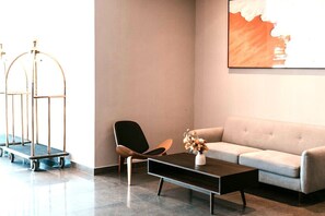 Sala de estar do lobby