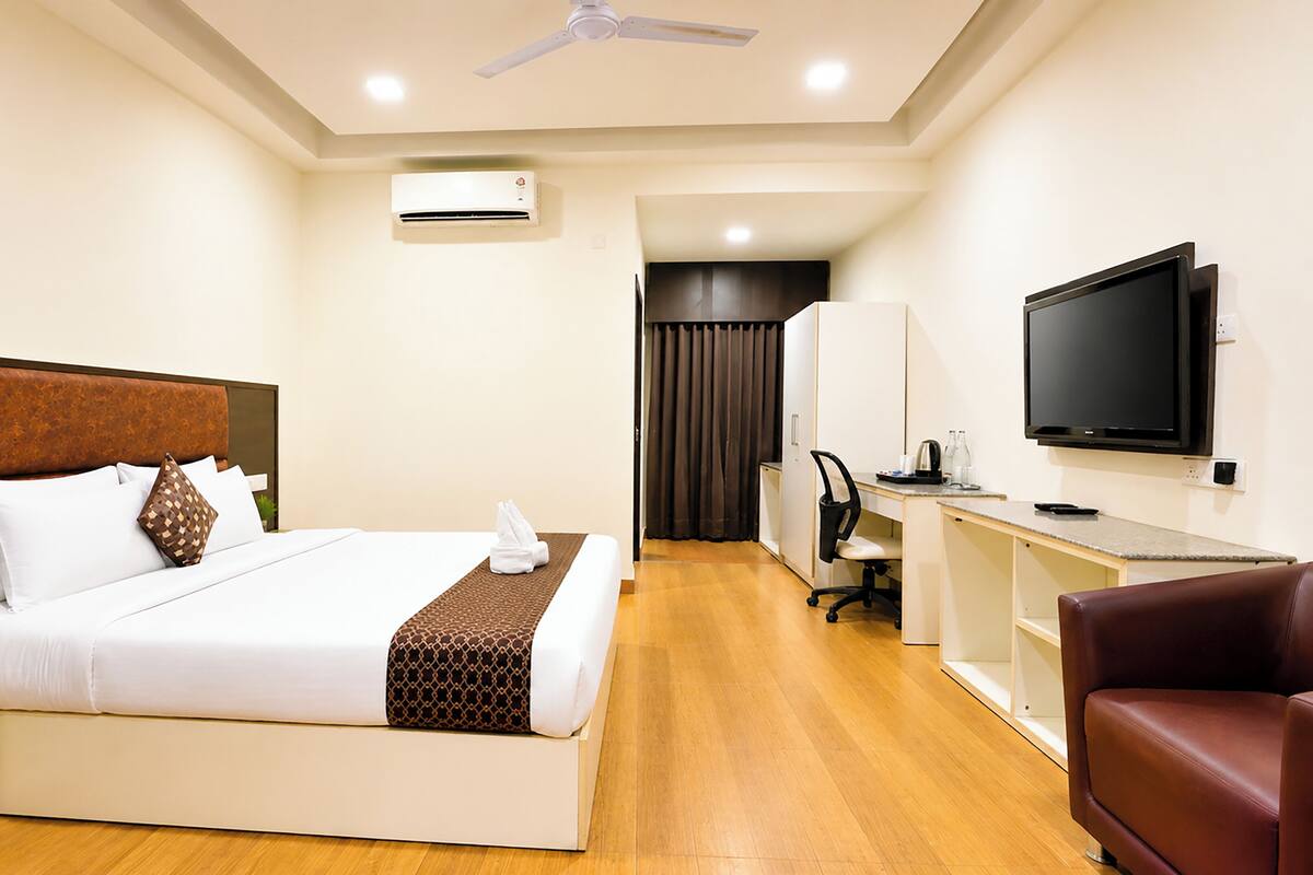 Quarto casal luxo | Wi-Fi de cortesia