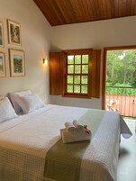 Quarto Duplo Deluxe, vista para o jardim | Wi-fi grátis 
