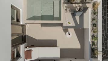 Suíte, vista para a cidade | Área da propriedade