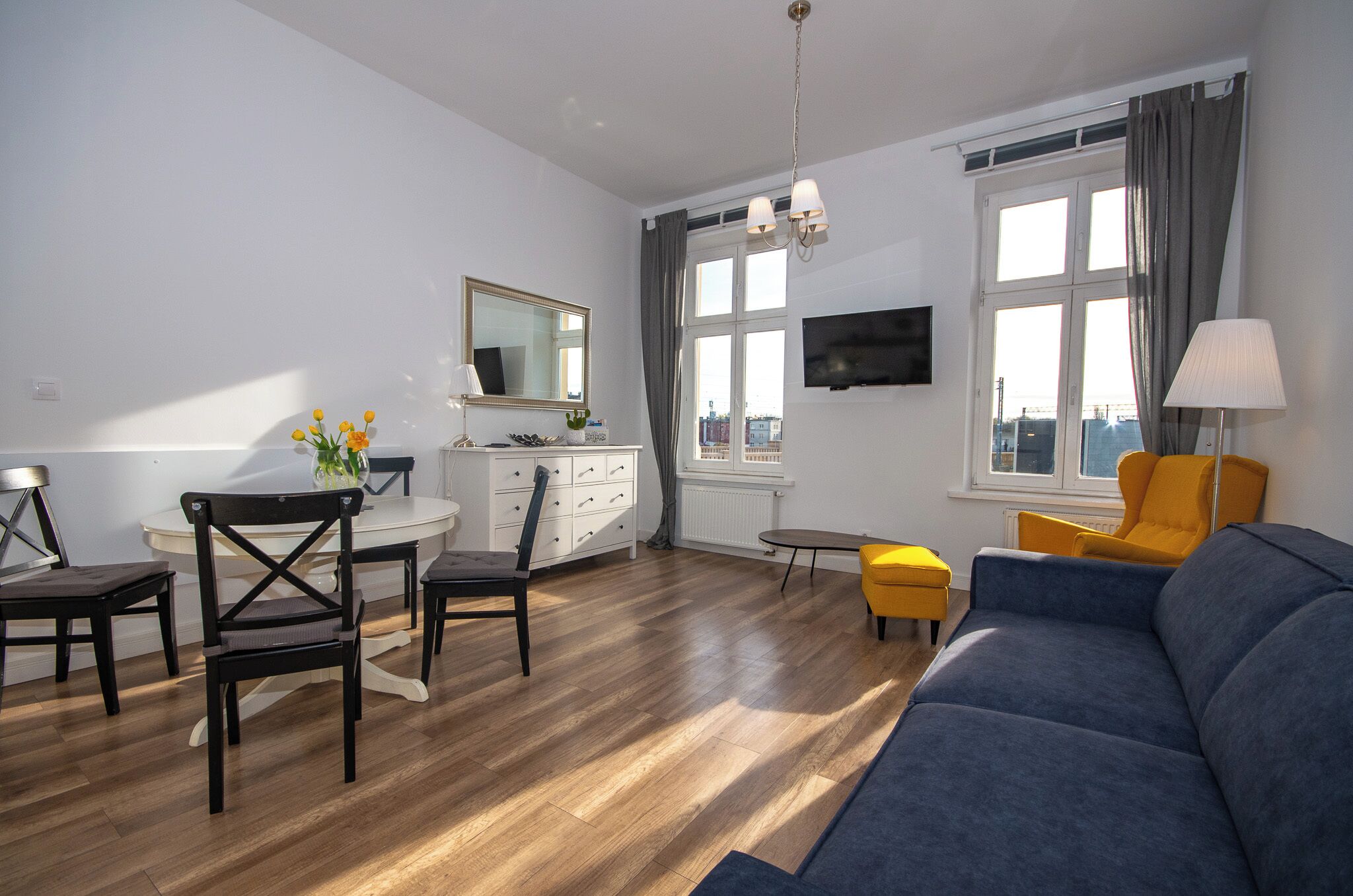Suite Comfort, vista para o pátio | Sala de estar
