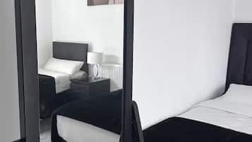 3 quartos, Wi-fi grátis, roupa de cama fornecida