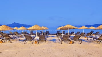 Uma praia privada