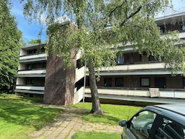 Apartamento, 1 quarto, varanda | Fachada