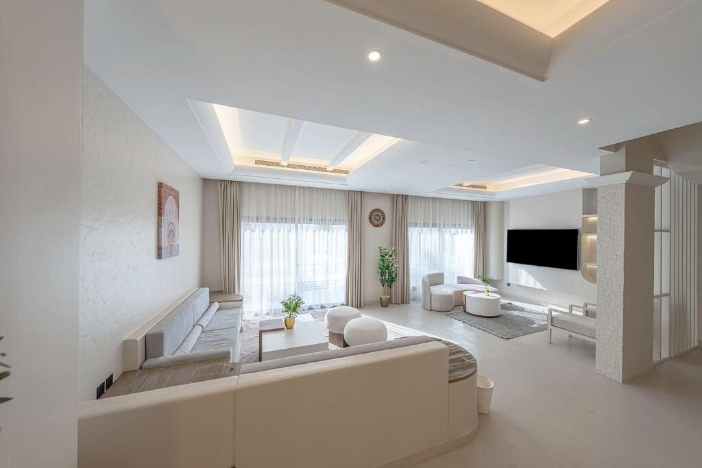 Vila superluxo, 4 quartos, ao lado da piscina | Área de estar