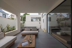 Quarto Duplo Nobre | Terraço/pátio interior