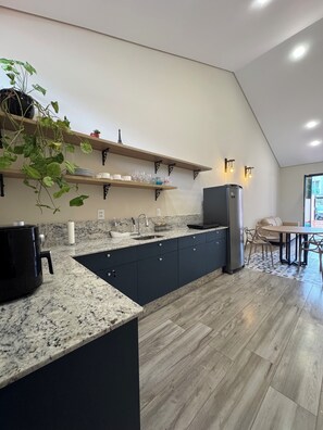 A house in the woods with a private pool and easy access to the ...