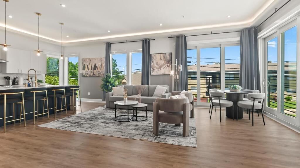 Apartamento, 3 quartos | Sala de estar