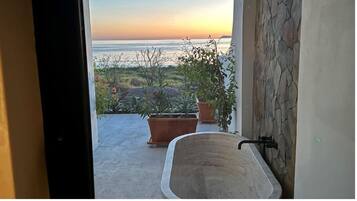 Casa, várias camas, acesso à piscina, vista para o oceano (Casa Bella Vista) | Parte interna