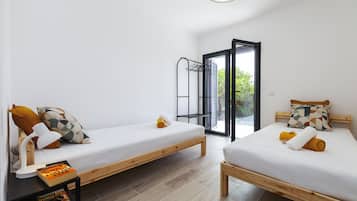 4 quartos, roupa de cama fornecida