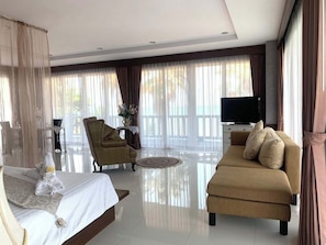 Quarto casal premier | Wi-Fi de cortesia, roupa de cama