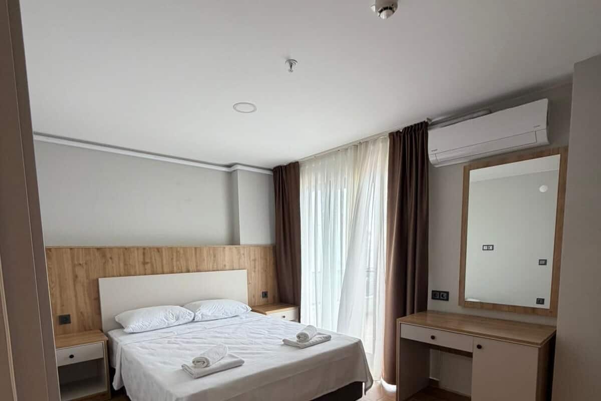 Apartamento, varanda, vista para o mar | Roupa de alta qualidade, secretária