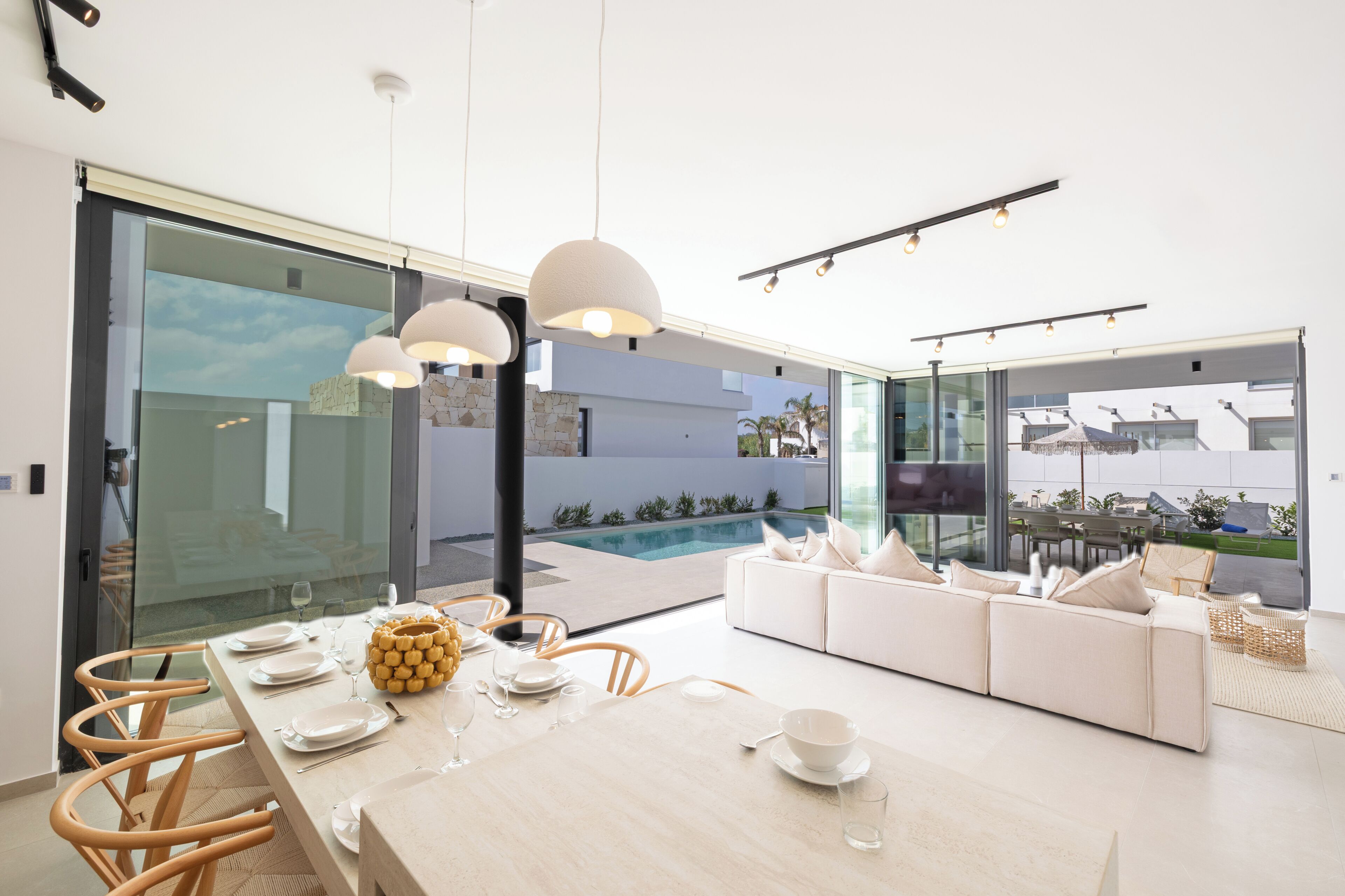 Villa, 4 quartos, piscina privativa, vista para o jardim | Sala