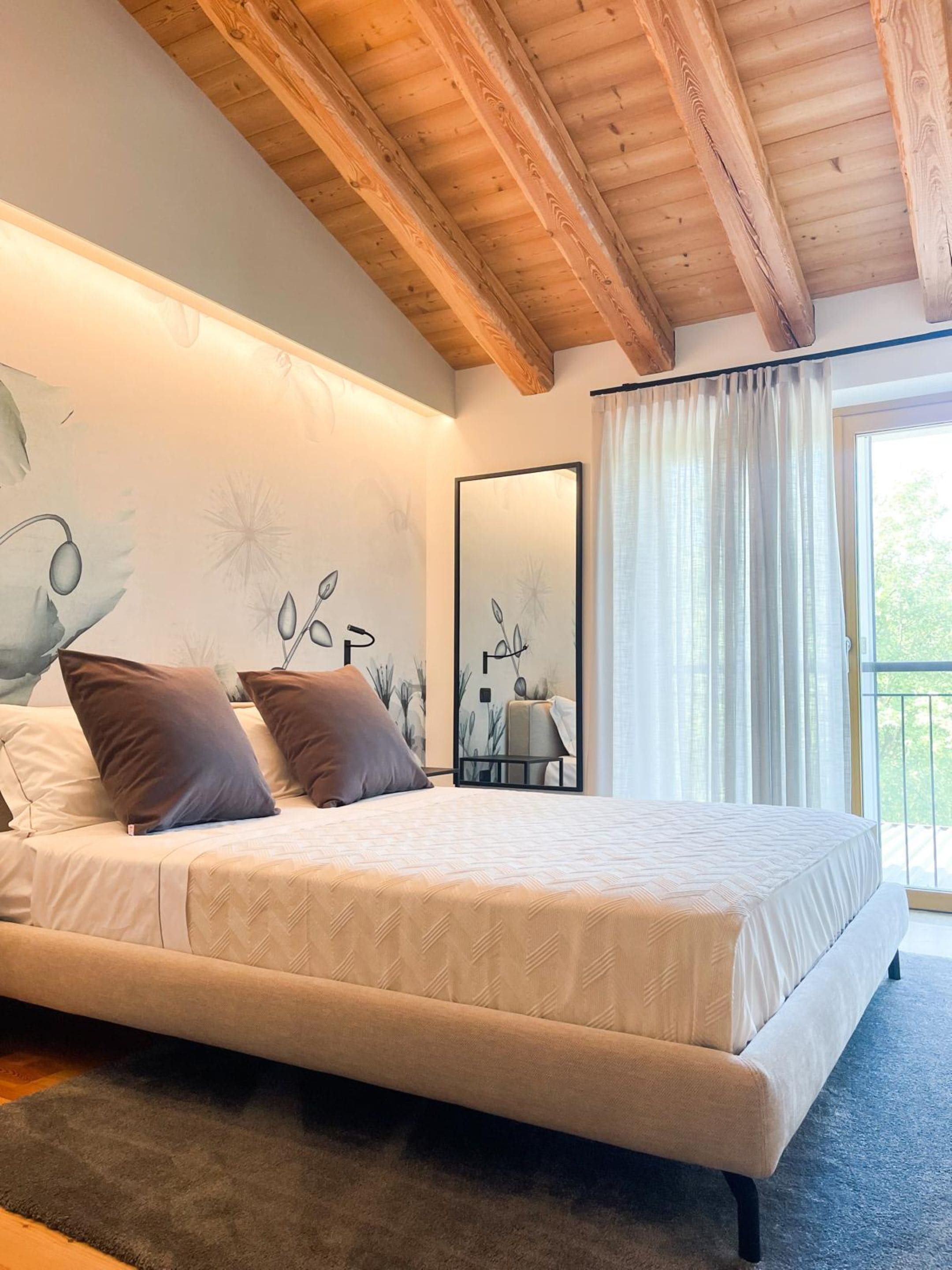 Quarto Duplo Standard, vista para as vinhas | Minibar, cofre no quarto, Wi-fi grátis, roupa de cama fornecida 