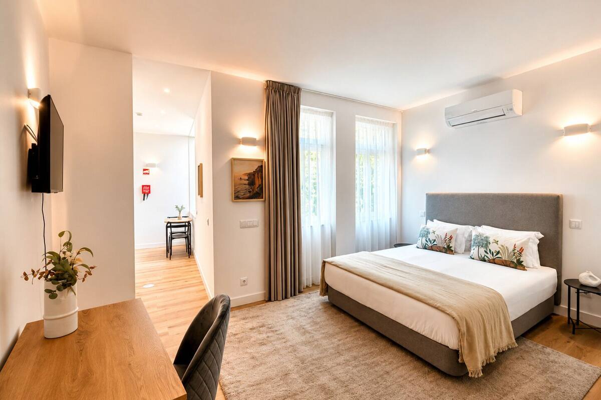 Estúdio Standard | Berço de viagem, Wi-fi grátis, roupa de cama fornecida 