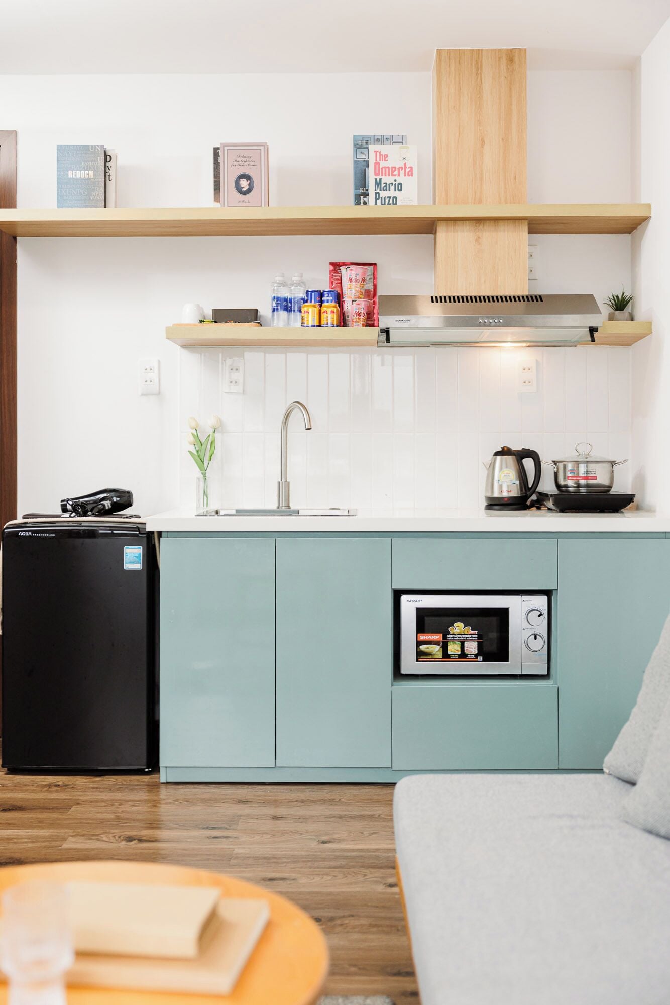 Loft Superior, Vista para a cidade | Kitchenette privada | Minifrigorífico, uma chaleira elétrica 