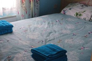 3 quartos, roupa de cama fornecida 