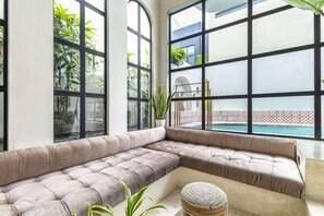 Vila conforto, para não fumantes | Área de estar