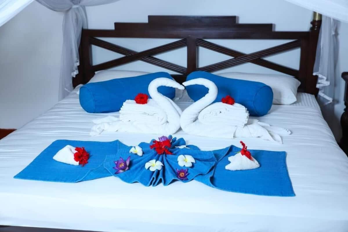 Quarto Duplo, vista para a piscina | Cofre no quarto, Wi-fi grátis 