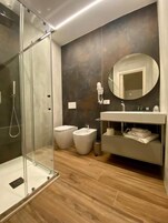 Quarto Duplo, vista para o mar | Casa de banho