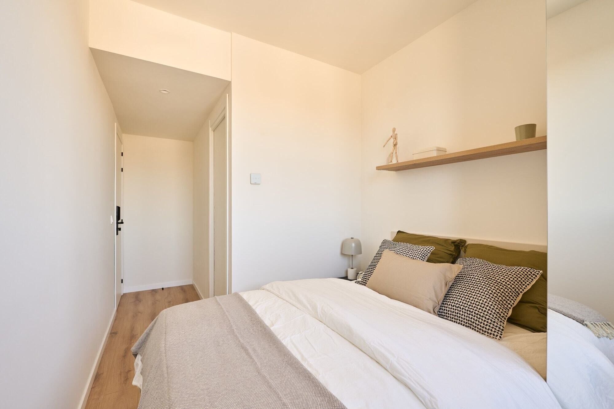 Apartamento família | Escrivaninha, espaço de trabalho para notebook, Wi-Fi de cortesia