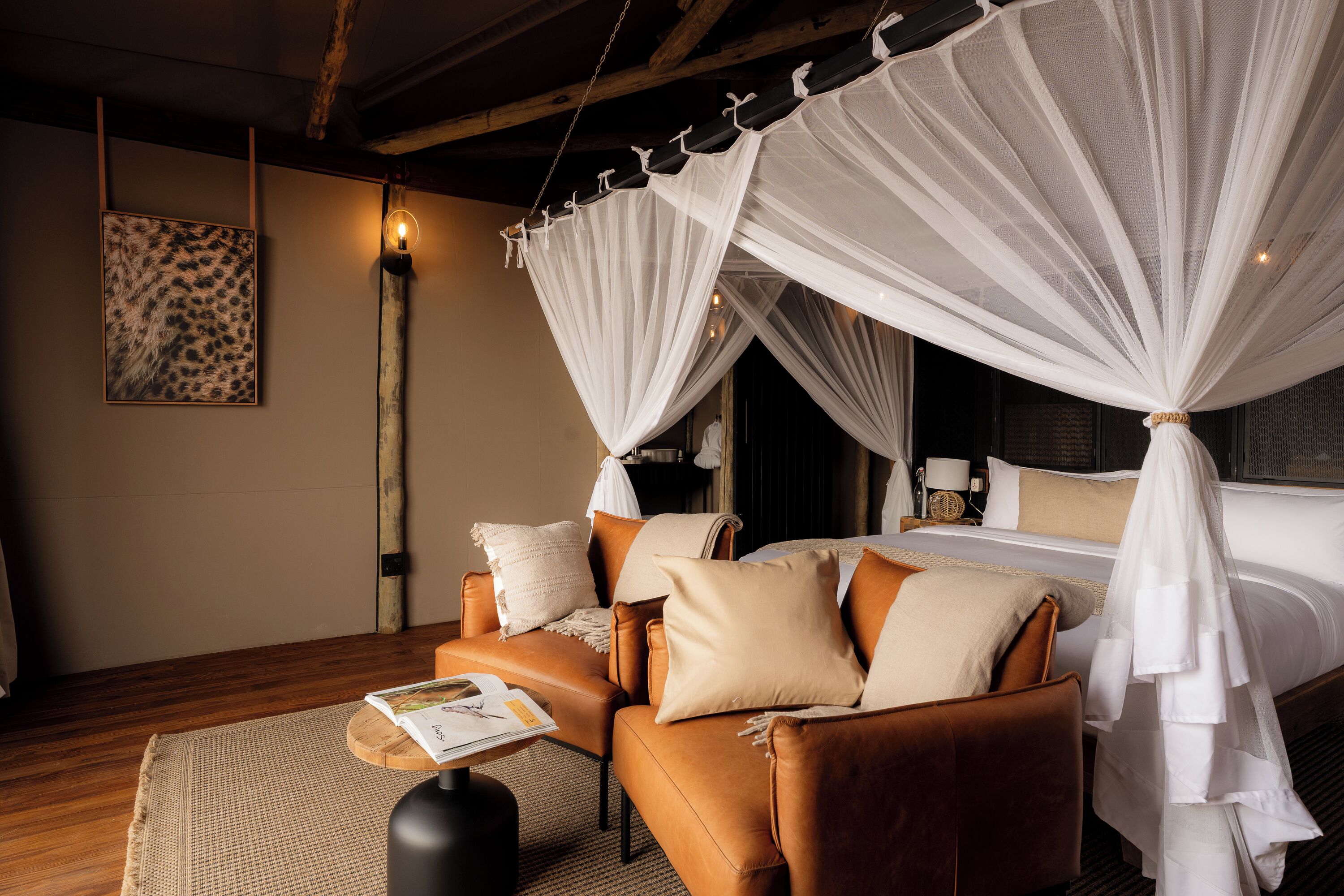 Quarto Individual de Luxo, vista para o vale | Cofre no quarto, secretária 