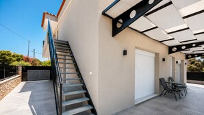 Apartamento Deluxe, no rés do chão | Terraço/pátio interior