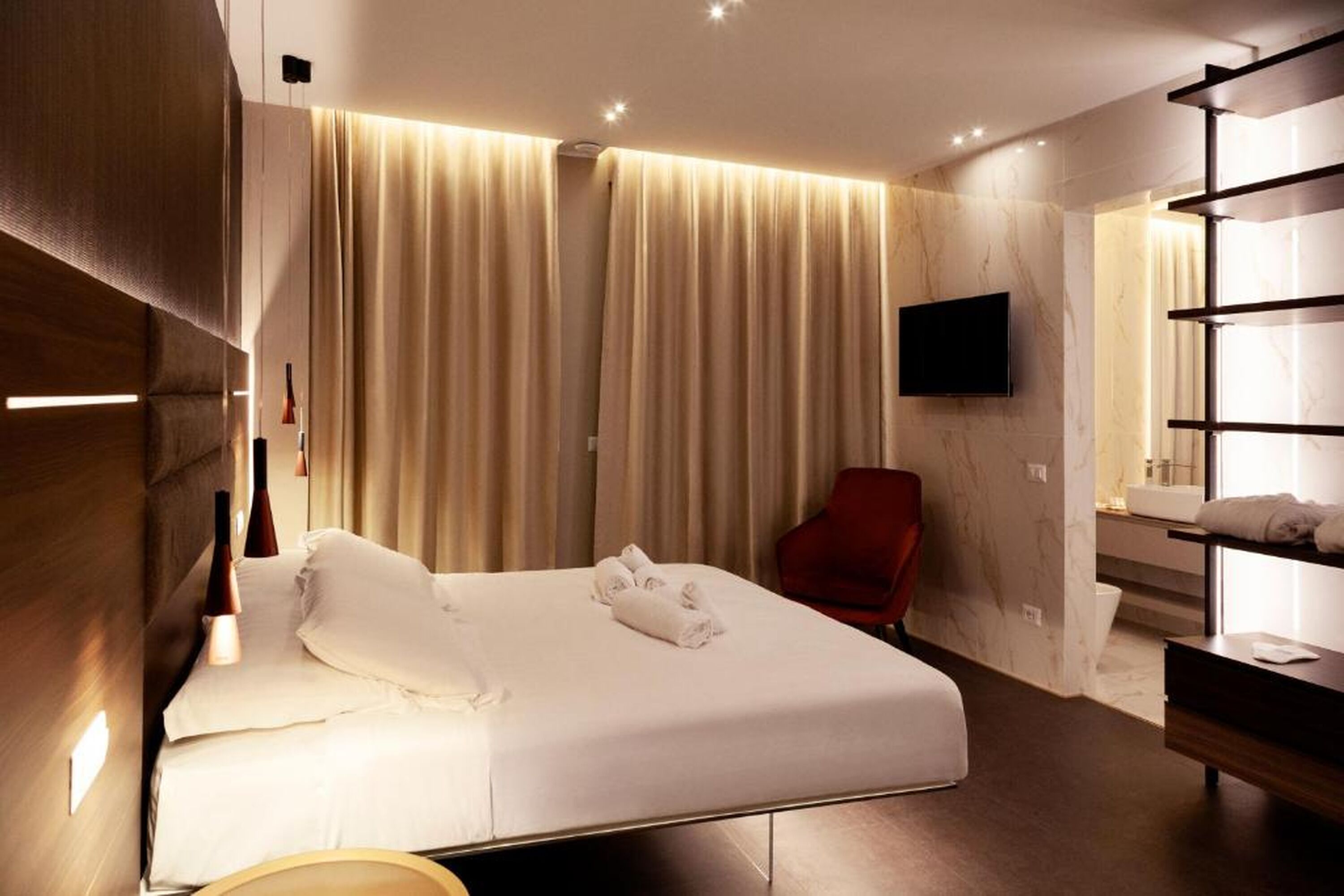 Quarto casal superior, sacada