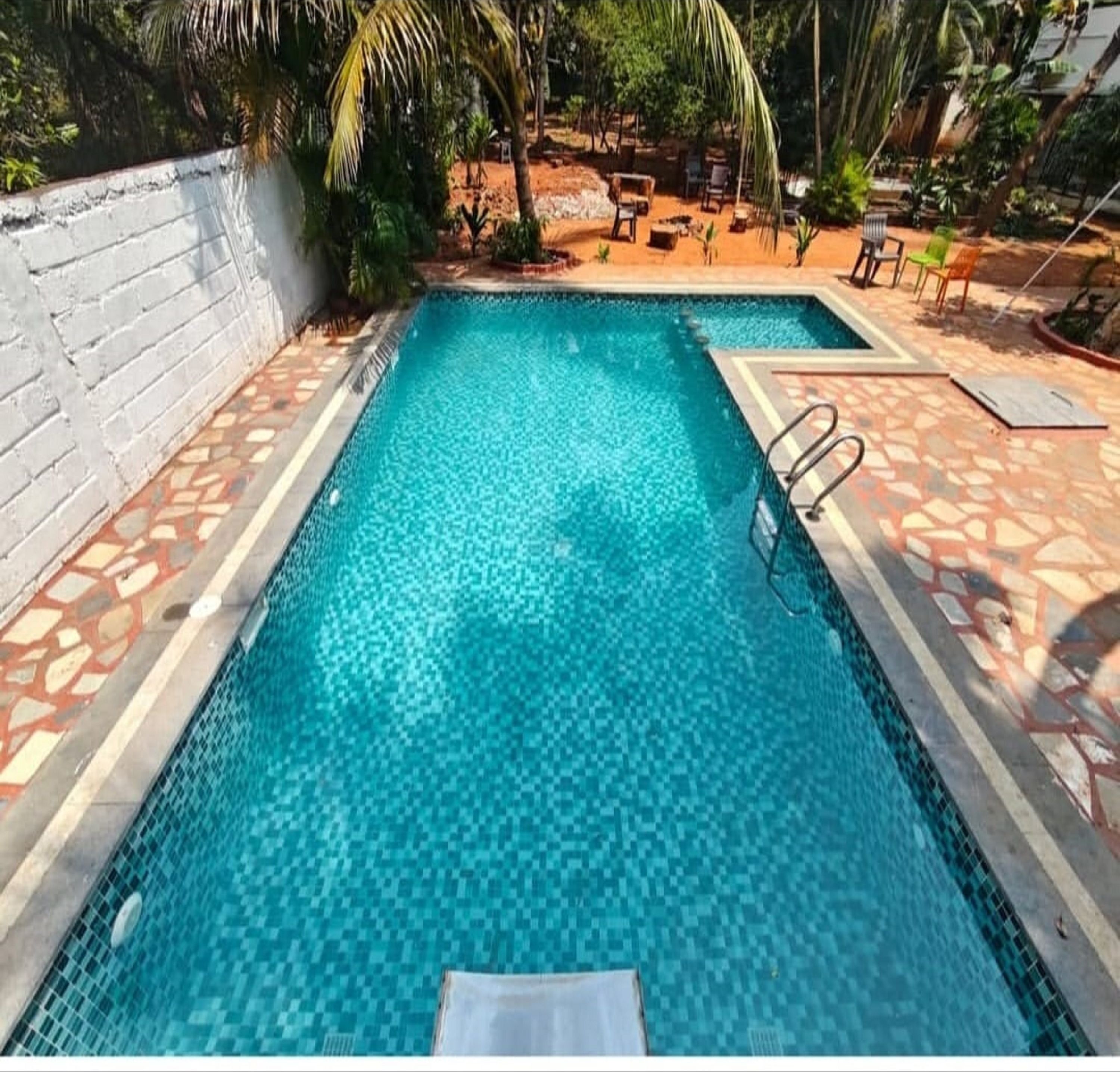 Bar à beira da piscina