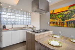 Apartamento Básico | Cozinha privada