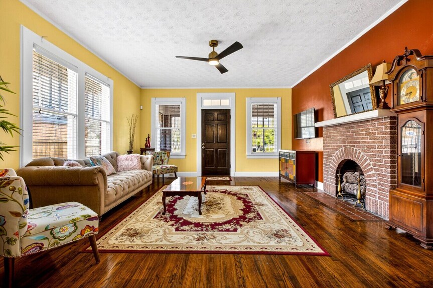 Historic Midtown Brick Home With Fire Pit - Columbus, GA