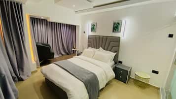 Apartamento Deluxe | Ferro/tábua de engomar, Wi-fi grátis