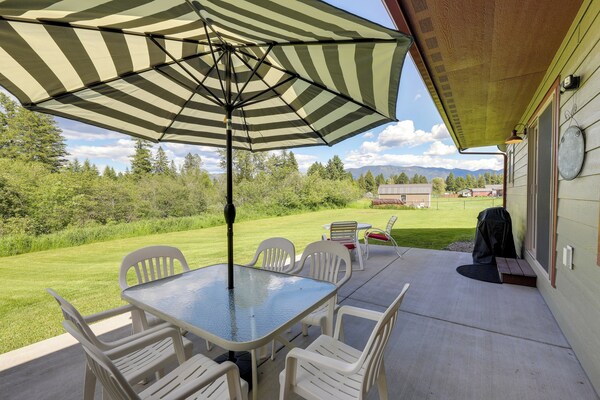 4 Mi To Dtwn! Columbia Falls Home W/ Spacious Yard - Glacier National Park