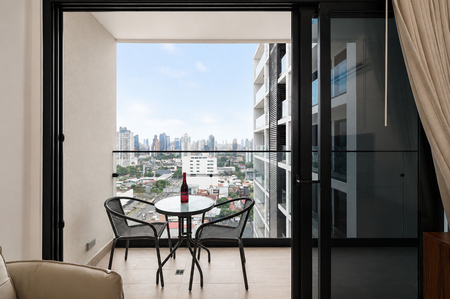 Apartamento Premium, Vista para a cidade | Varanda