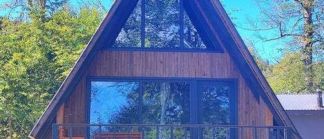 Bungalow, vista para a montanha | Exterior