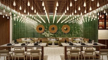 3 restaurantes: opção de café da manhã, almoço e jantar