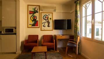 Apartamento, 1 cama de casal, vista para a cidade | Parte interna