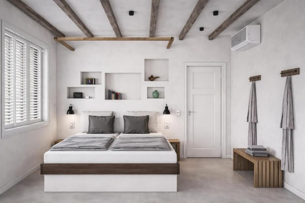Bungalow Comfort, vista para o jardim | Cofre no quarto, cortinas/cortinados opacos, Wi-fi grátis