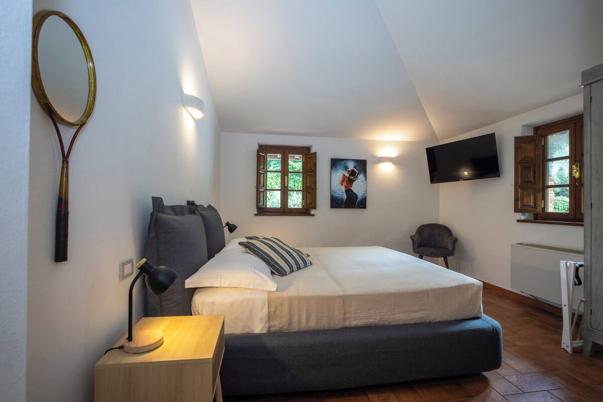Quarto casal luxo | Roupas de cama premium, camas com colchões pillow-top