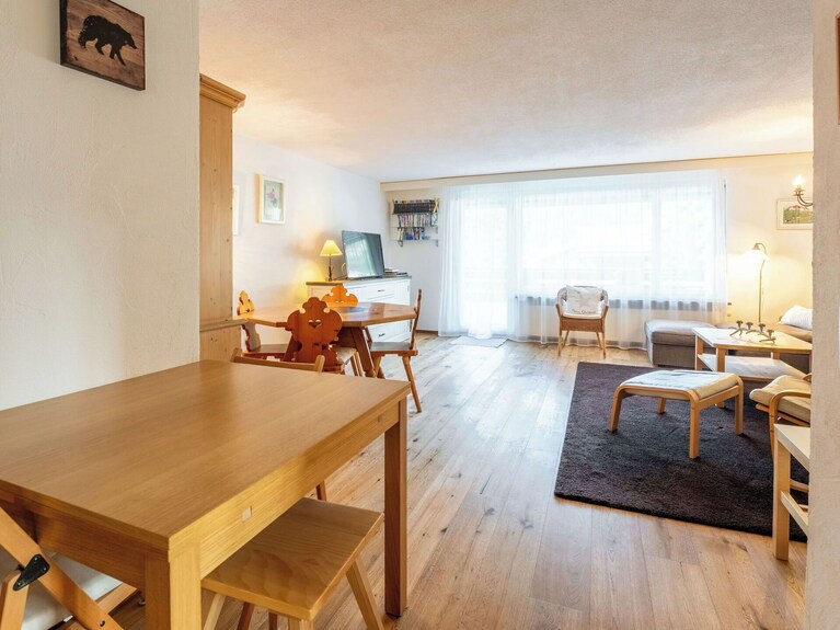 Acogedor Apartamento Para 4 Personas Con Wifi, Tv, Terraza, Mascotas Permitida Y Vista Panorámica - Laax