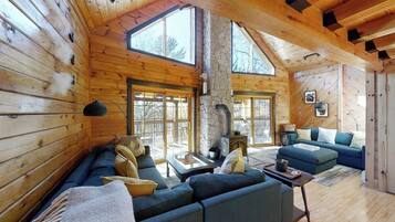 Cabine, várias camas, cozinha (Beaver Run Cabin) | Vista do quarto