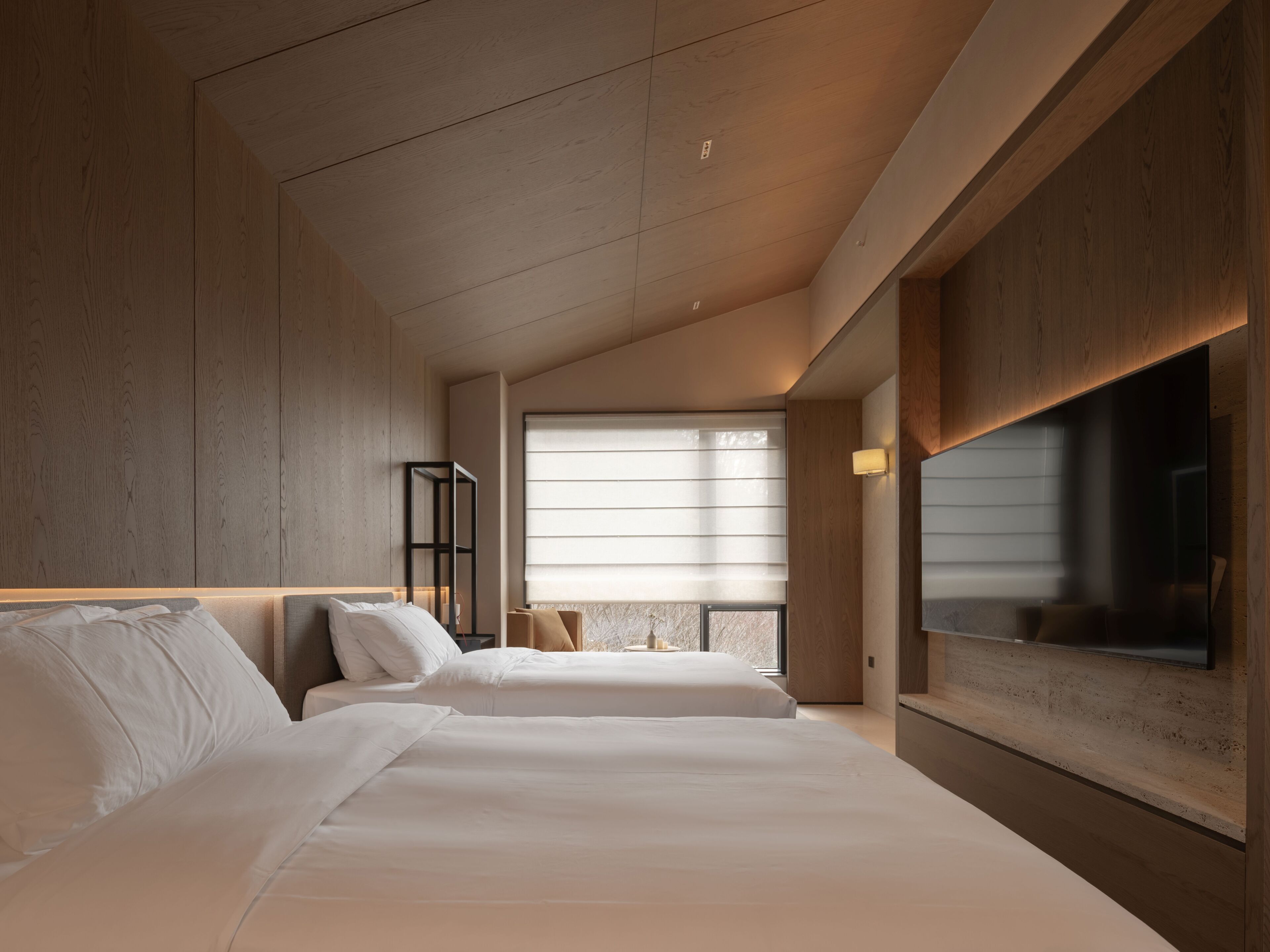 Quarto Twin Superior | Secretária, Wi-fi grátis, roupa de cama fornecida 